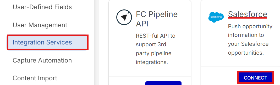 Connecting Federal Compass to Your Salesforce CRM